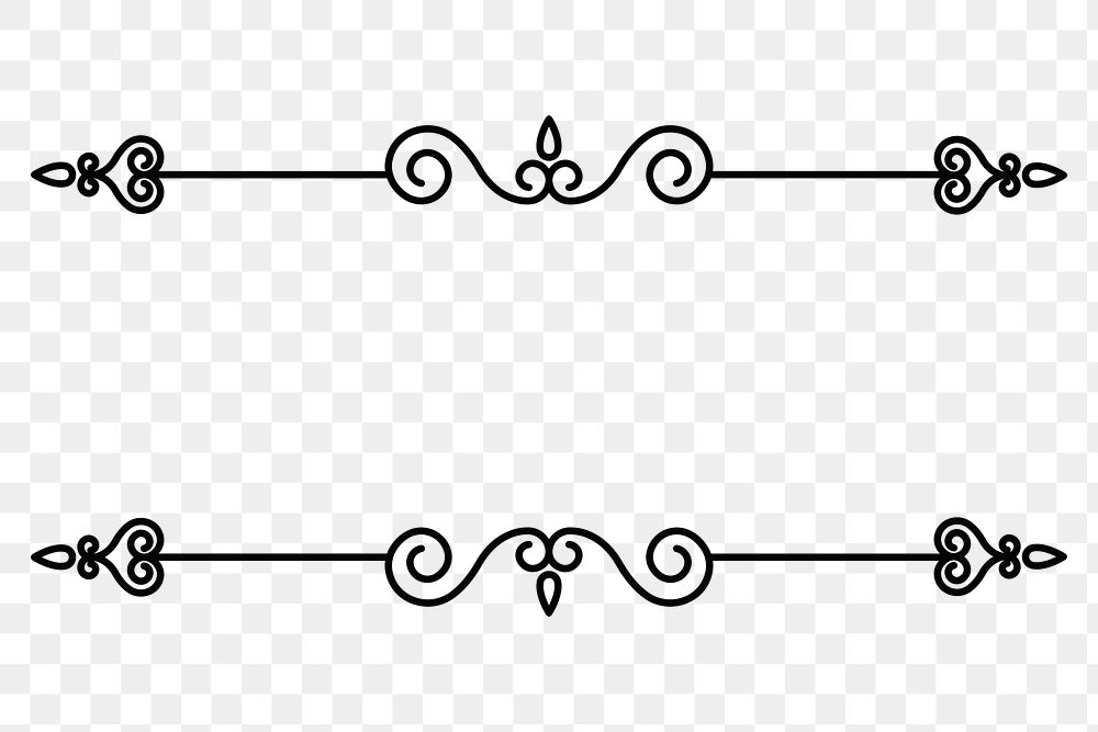 Vintage line frame transparent png | Premium PNG - rawpixel