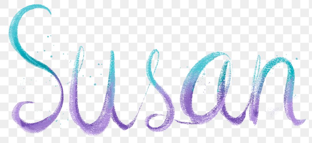 Susan png handwritten calligraphy font | Premium PNG - rawpixel