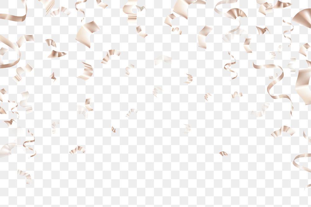 Png rose gold ribbons 3D | Premium PNG - rawpixel