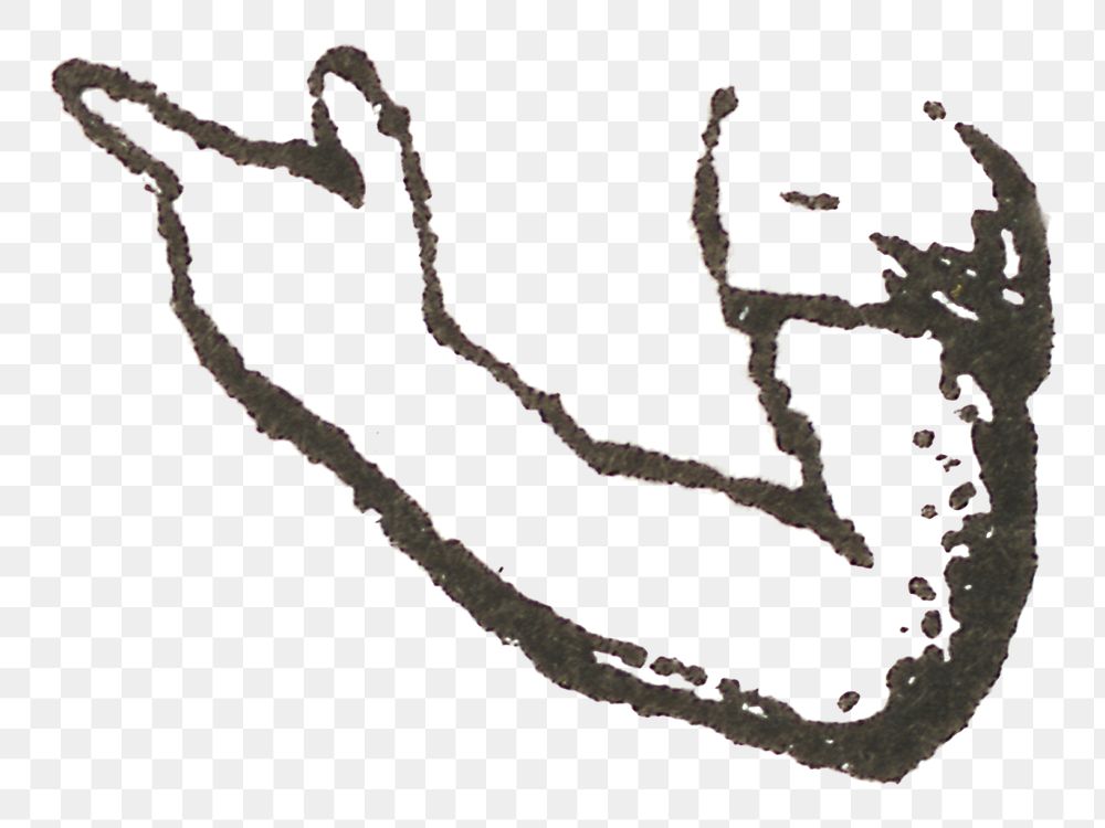 Vintage png hand gesture engraving | Premium PNG Sticker - rawpixel
