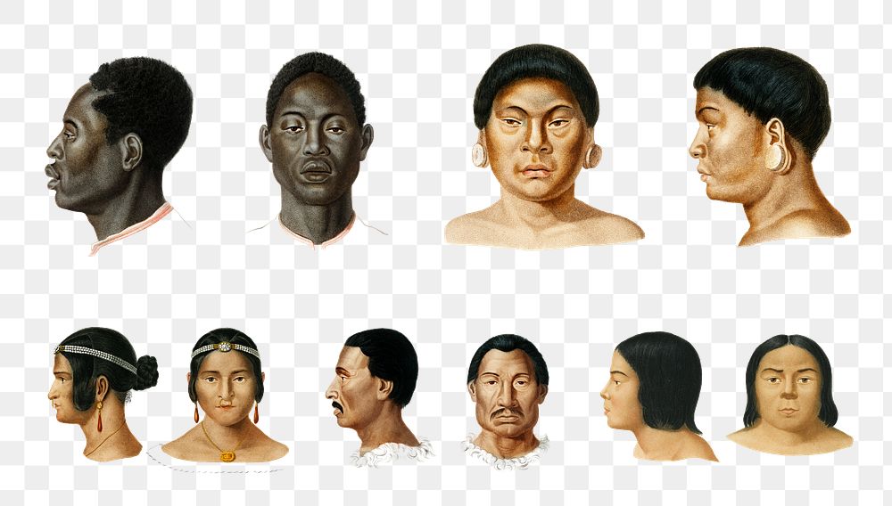 Hand drawn human face png | Free PNG - rawpixel