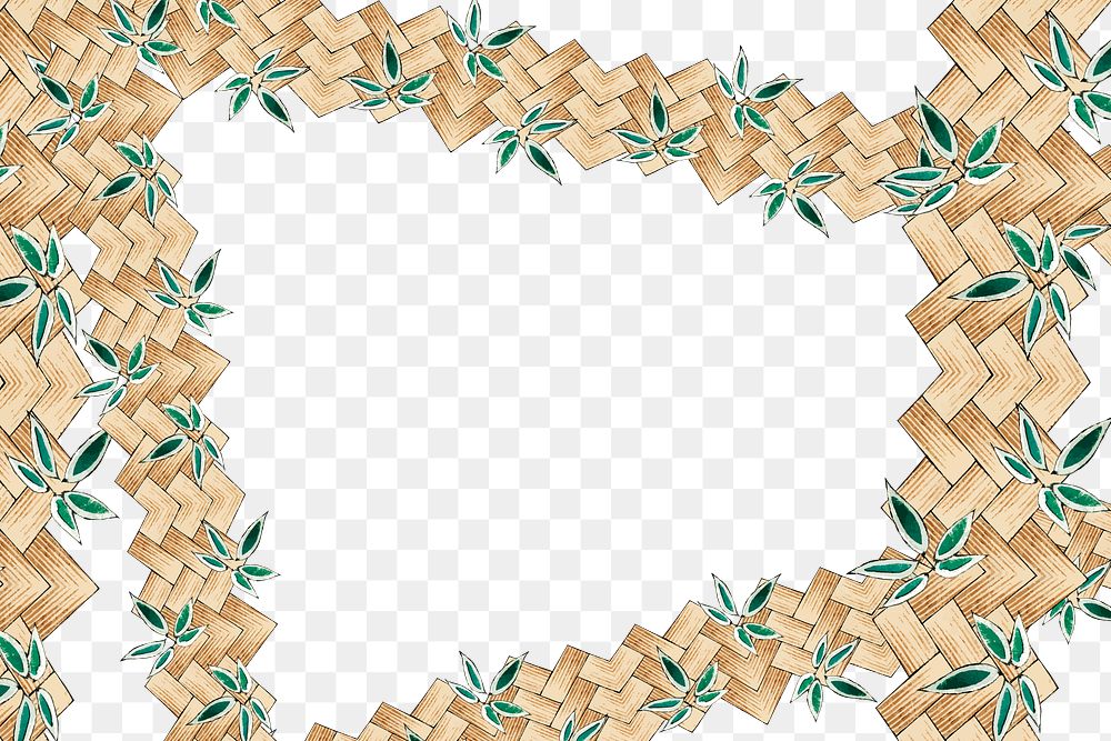 Wooden Japanese bamboo weave png | Free PNG - rawpixel