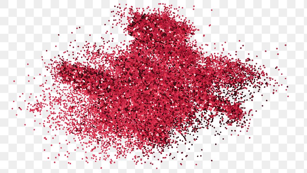 Dusty red particles pattern | Free PNG Sticker - rawpixel