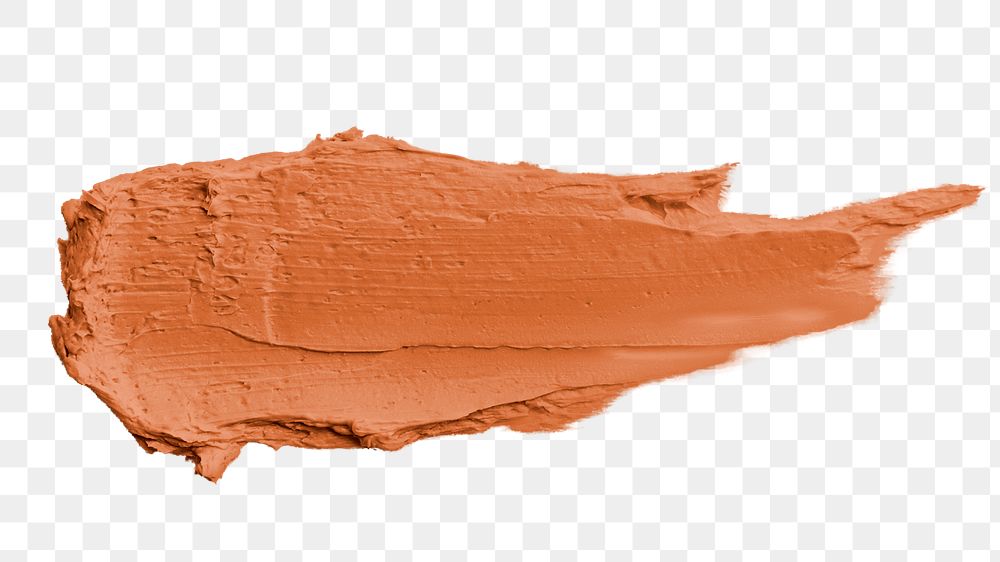 Png orange cream smear design | Premium PNG Sticker - rawpixel