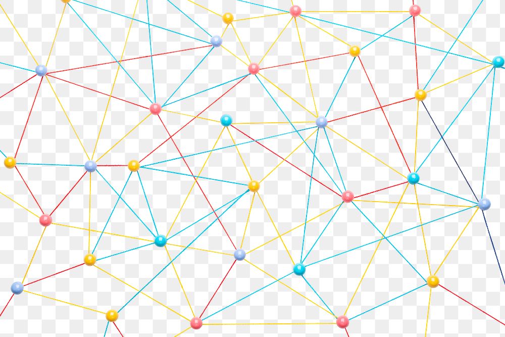 Science molecules png, transparent background, | Free PNG - rawpixel