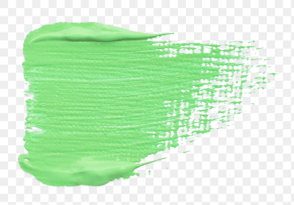 Green paint smear textured png | Premium PNG Sticker - rawpixel