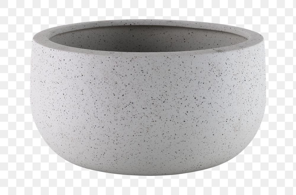 Concrete plant pot png mockup | Free PNG Sticker - rawpixel