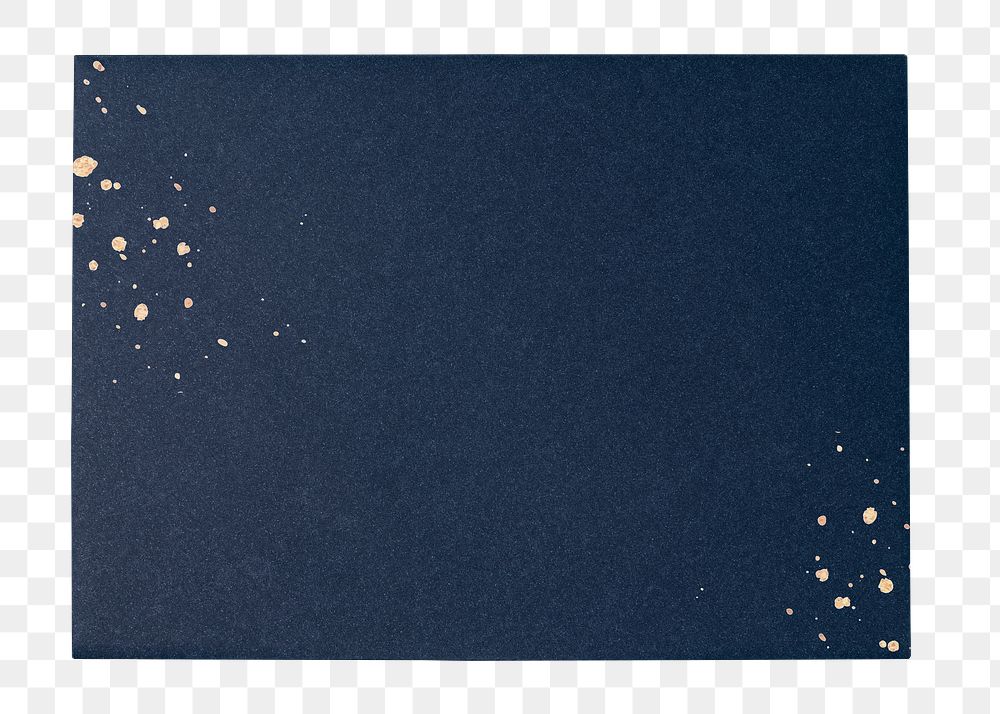 Aesthetic blue card png, stationery | Premium PNG Sticker - rawpixel