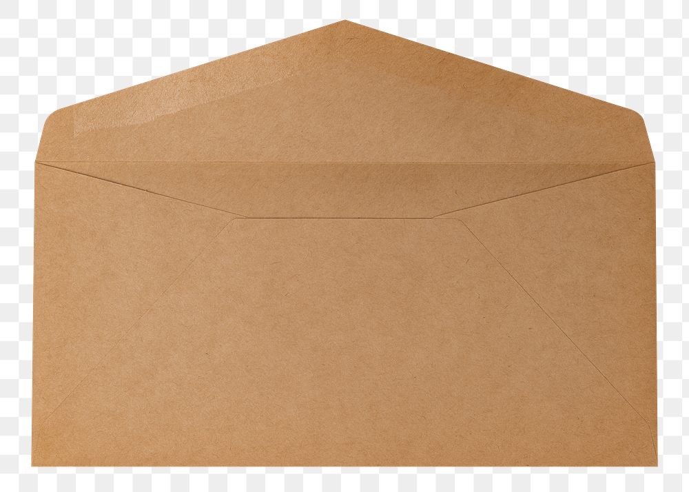 Brown envelope png, stationery sticker | Premium PNG Sticker - rawpixel