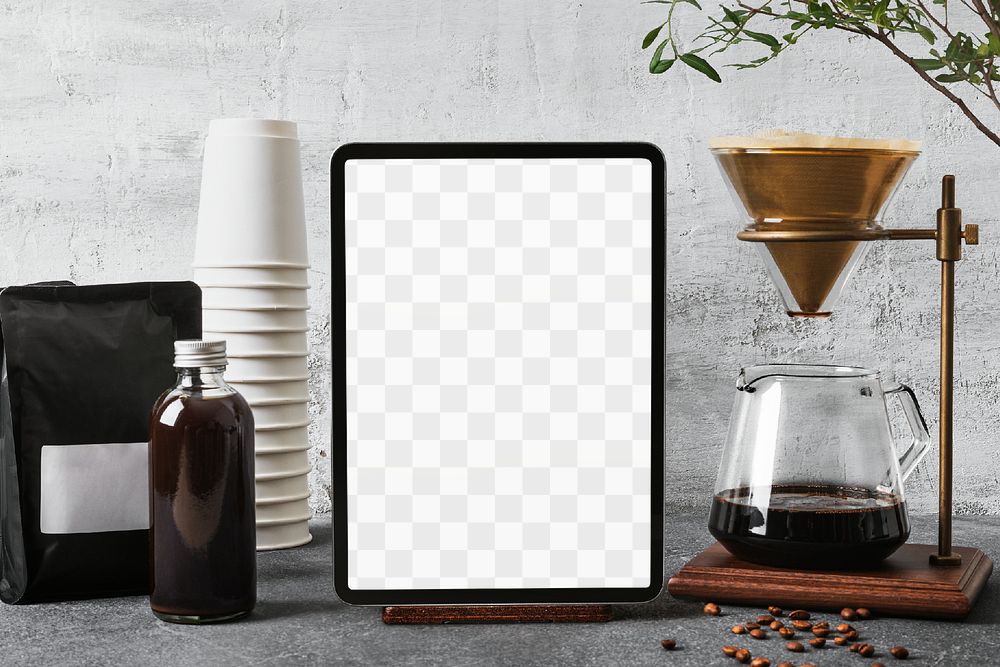 Transparent tablet screen mockup png, | Premium PNG - rawpixel