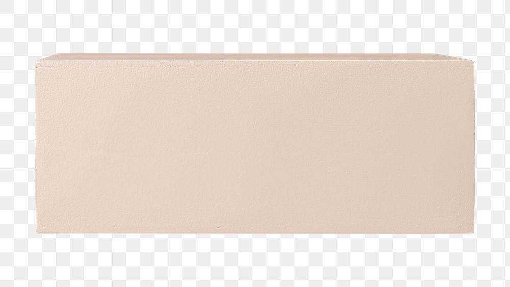 Beige rectangle png, geometric shape | Premium PNG Sticker - rawpixel