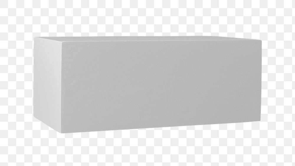 Gray rectangle png, geometric shape | Premium PNG Sticker - rawpixel