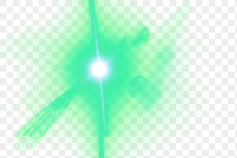 Green flare light effect design | Free PNG - rawpixel