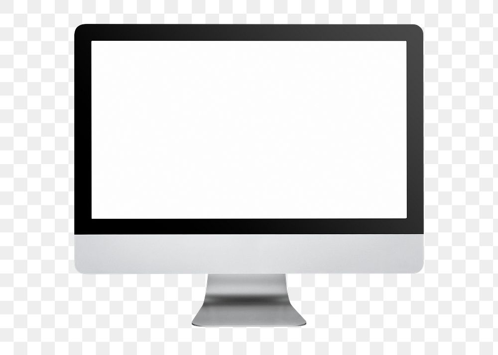 Computer monitor screen png mockup | Free PNG Sticker - rawpixel