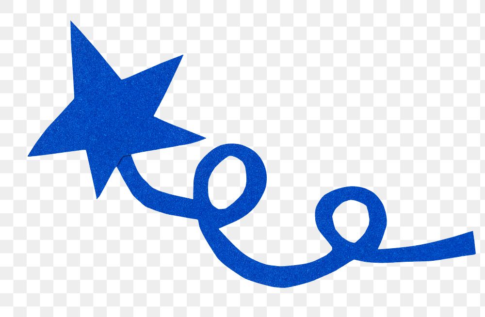 Blue star png sticker DIY | Premium PNG Sticker - rawpixel