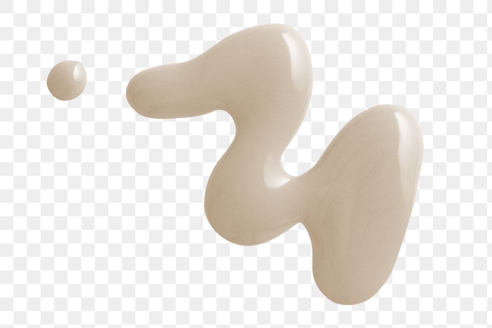 White paint drop png design | Free PNG Sticker - rawpixel