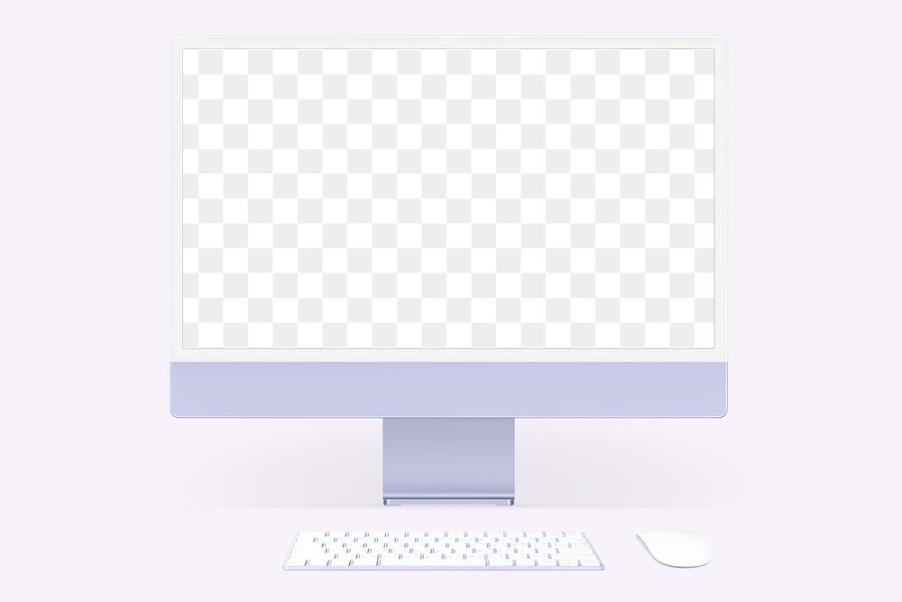 Computer screen png mockup purple | Free PNG - rawpixel