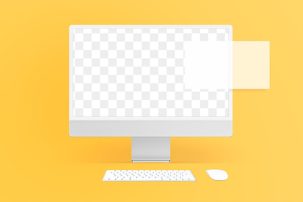 Computer screen mockup png | Free PNG - rawpixel