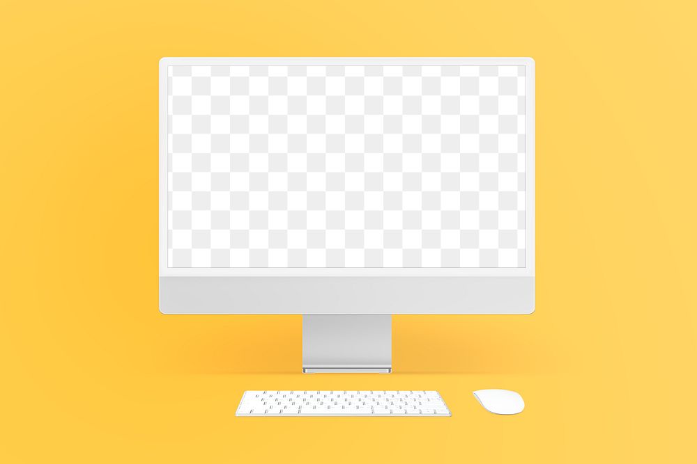 Computer screen mockup png | Free PNG - rawpixel