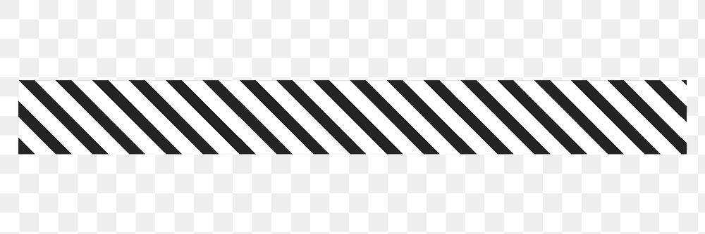 Brush stroke png black stripes | Free PNG Sticker - rawpixel
