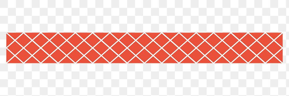 Brush stroke png red grid | Premium PNG Sticker - rawpixel