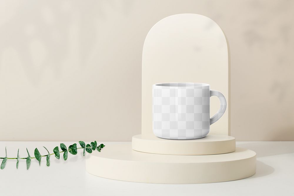 Mug mockup transparent png, hot | Premium PNG - rawpixel