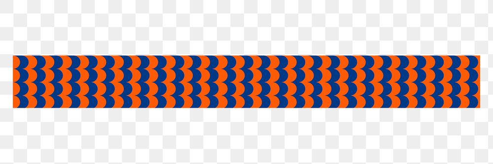 Orange wave png border element, | Premium PNG Sticker - rawpixel