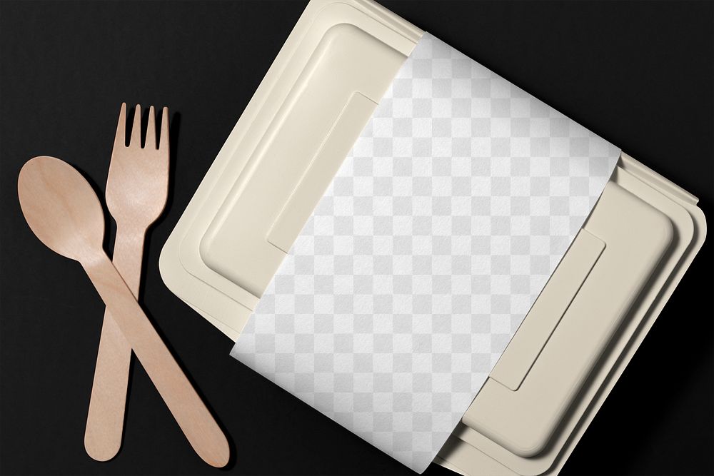 Food container png label mockup, | Free PNG - rawpixel