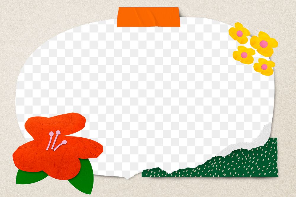 Png paper frame background, cute | Premium PNG - rawpixel