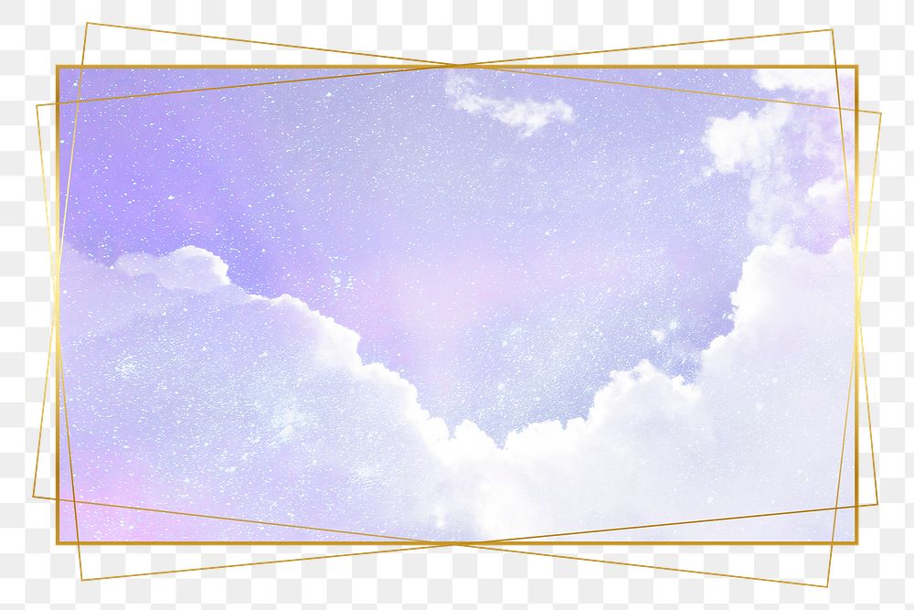 Png cloud frame, aesthetic design | Premium PNG - rawpixel