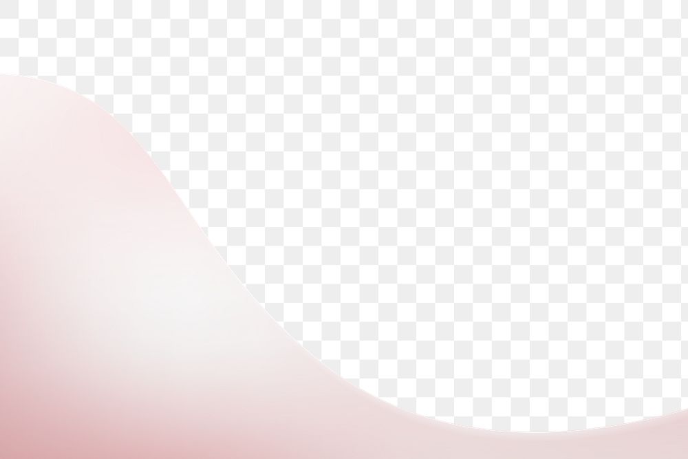 Pink curved border design element | Premium PNG - rawpixel