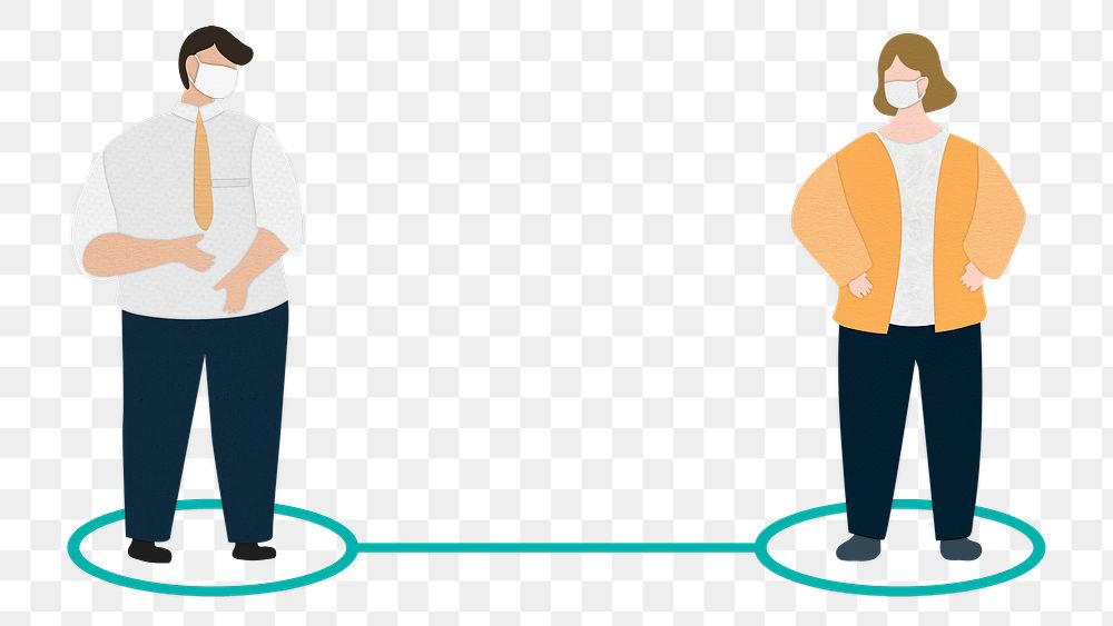 Social Distancing PNG Images | Free PNG Vector Graphics, Effects ...