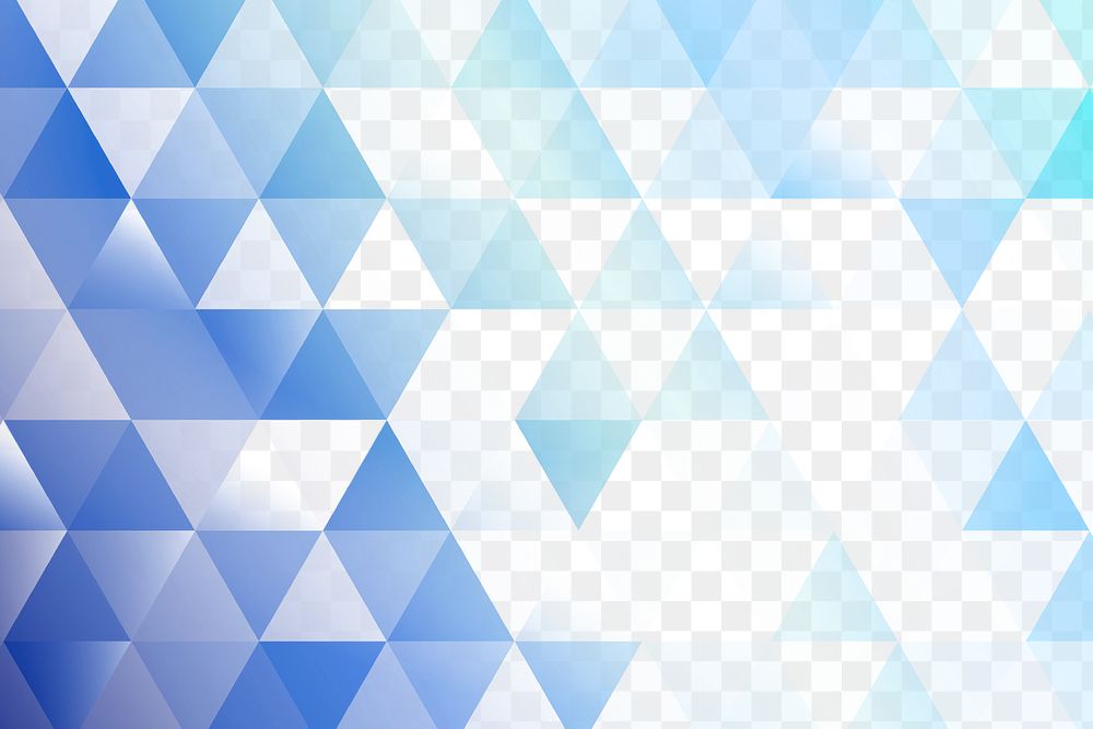 Blue geometric background design element | Premium PNG - rawpixel