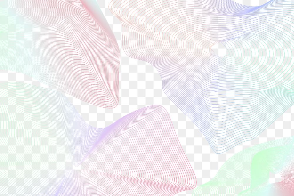 3D gradient contour line patterned | Premium PNG - rawpixel