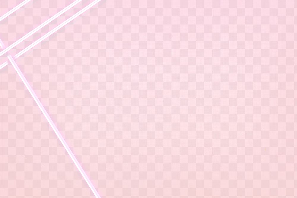 Glowing neon line on a pink | Free PNG - rawpixel