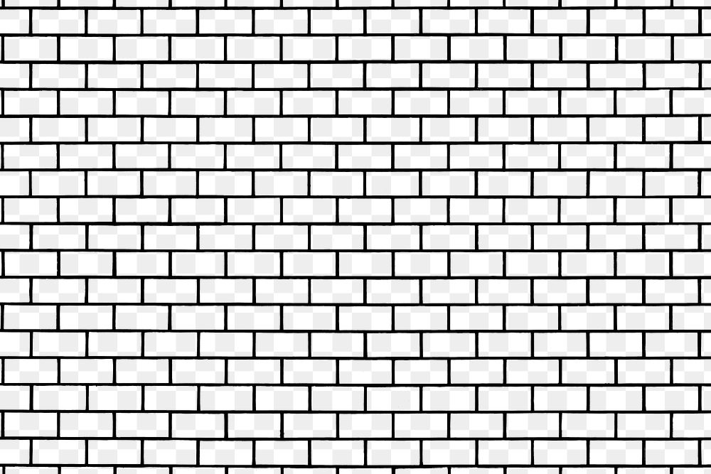 White brick patterned background | Premium PNG - rawpixel