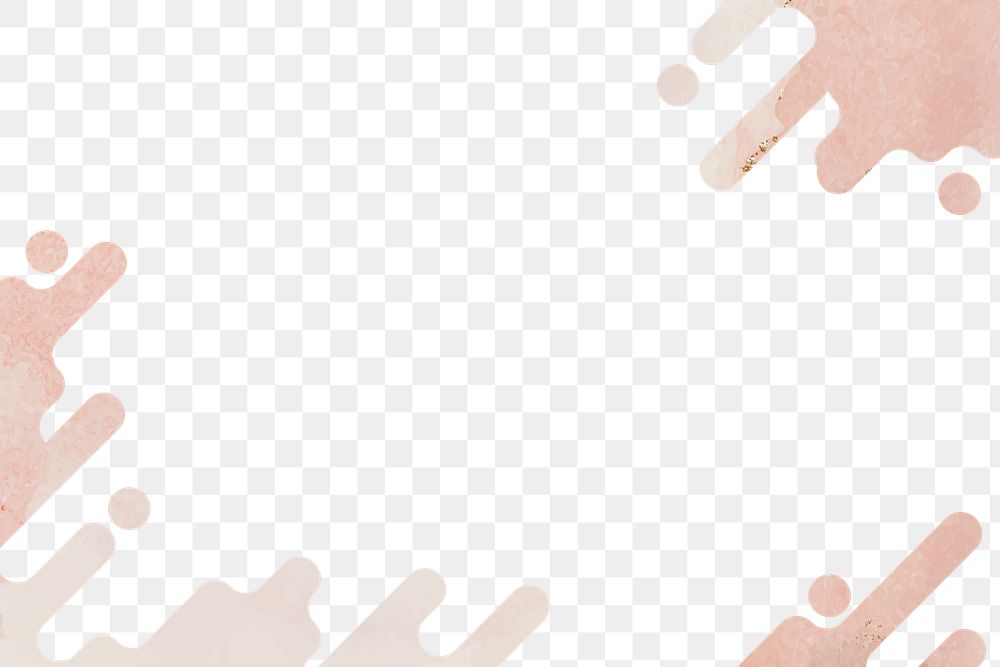 Beige fluid frame template design | Premium PNG - rawpixel