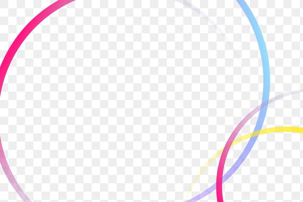 Colorful frame template design element | Premium PNG - rawpixel