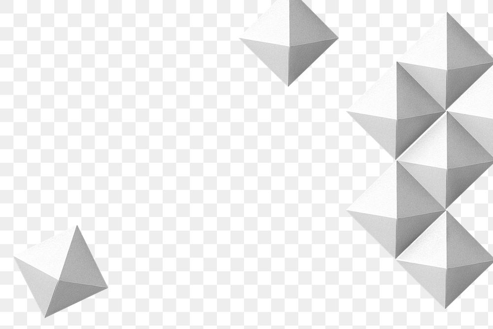 Gray geometric template design element | Free PNG - rawpixel