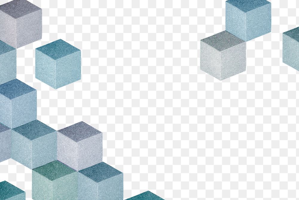 Blue geometric template design element | Free PNG - rawpixel