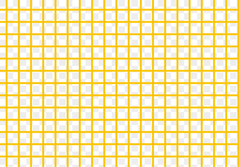 Yellow grid pattern design element | Free PNG - rawpixel