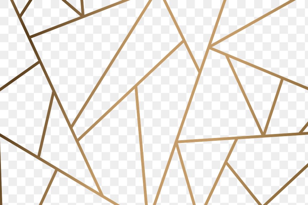Gold mosaic patterned background design | Premium PNG - rawpixel