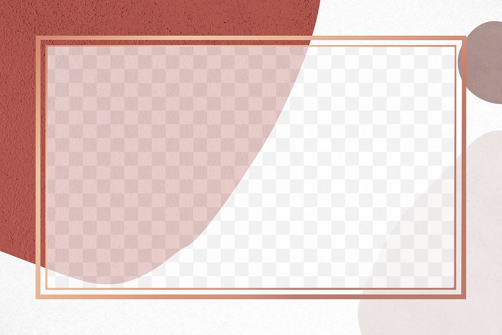 Red png frame on retro | Free PNG - rawpixel