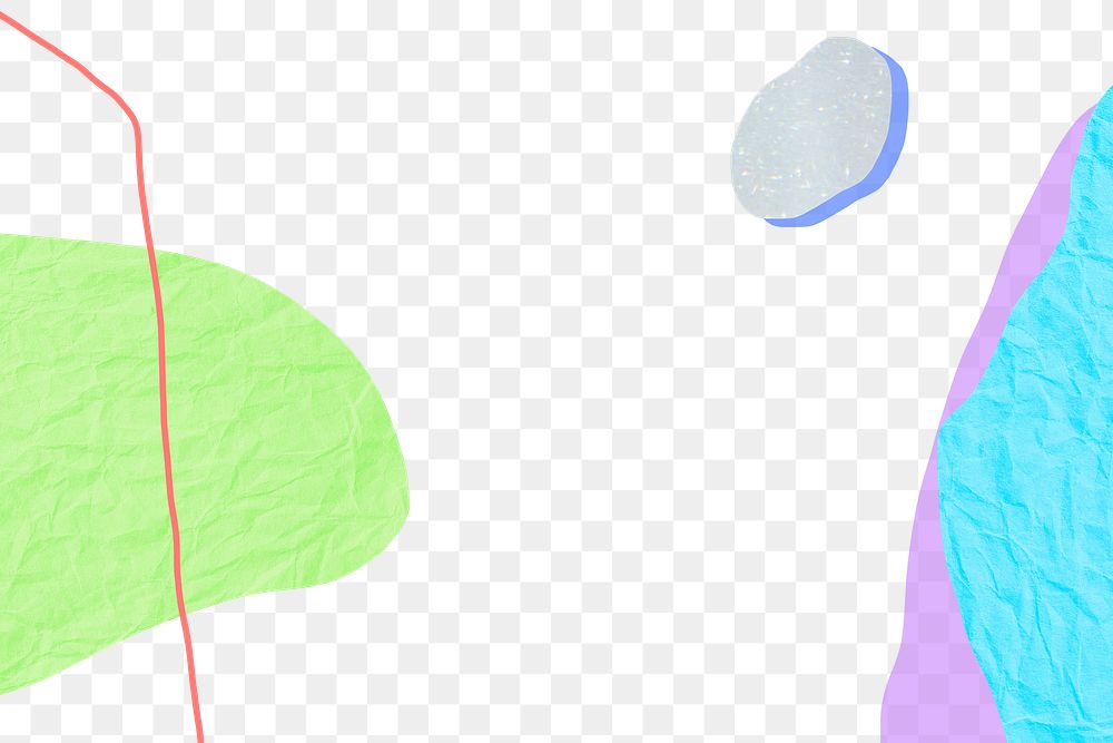 Neon abstract Memphis design element | Premium PNG - rawpixel