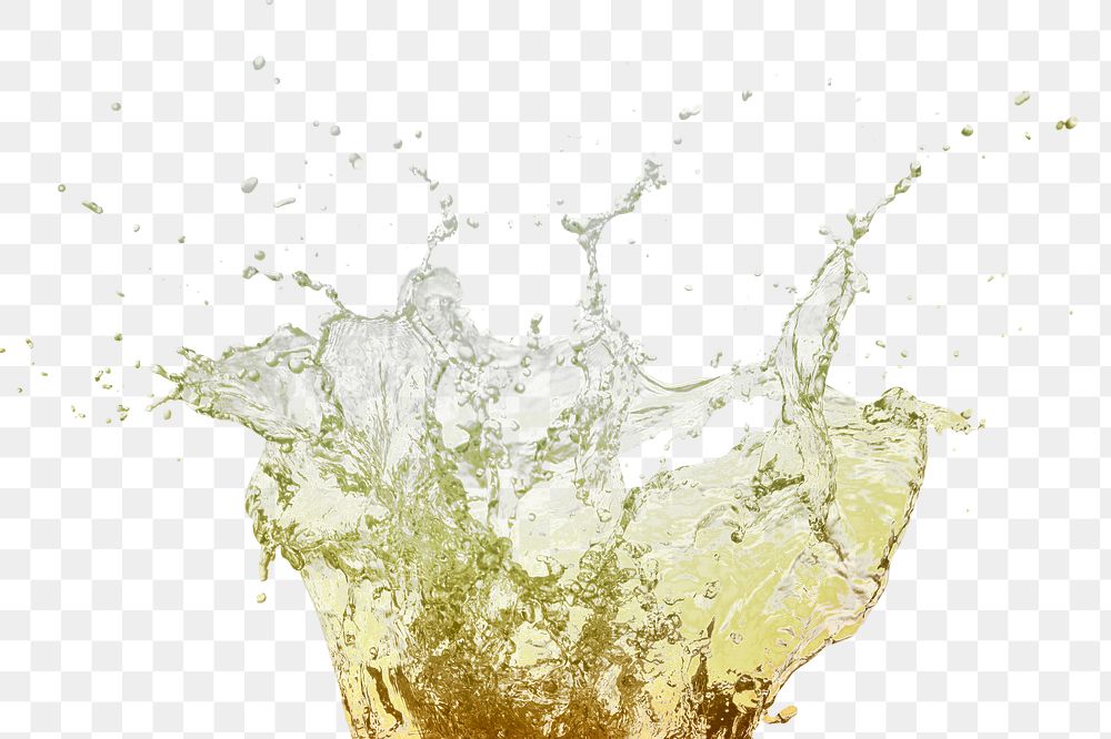 Yellow colored oil splashing design | Free PNG - rawpixel