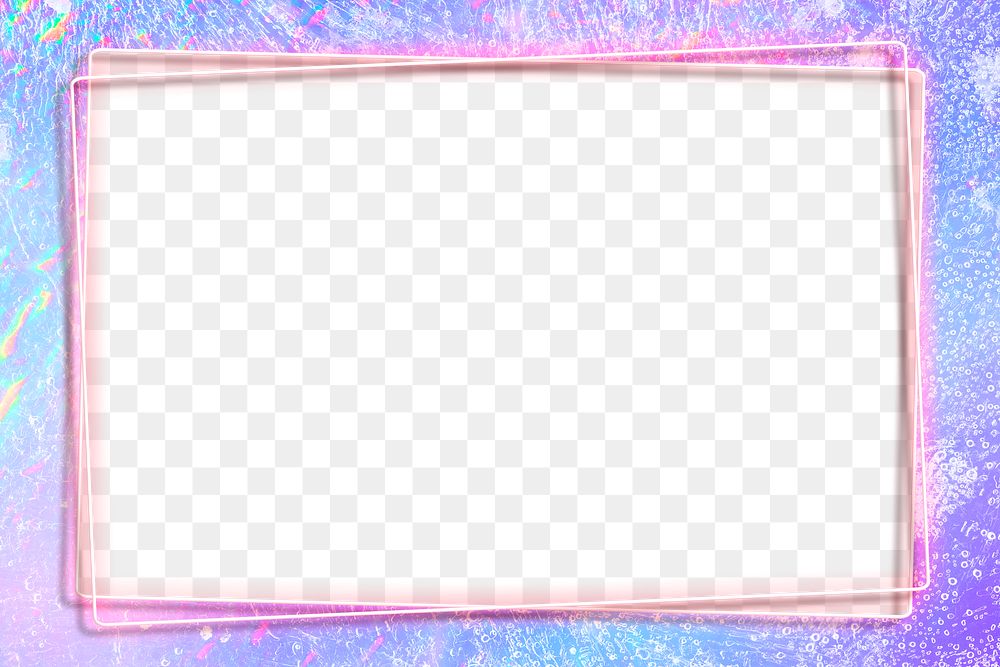 Purple Neon Frame Transparent PNG Images | Free Photos, PNG Stickers ...