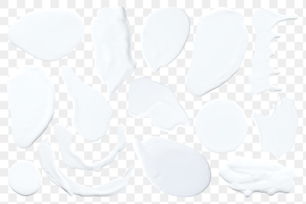 White color smear element png | Free PNG - rawpixel