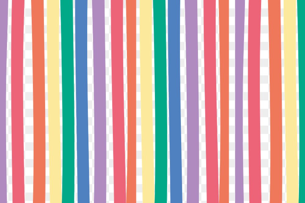 Colorful stripes png plain cute | Free PNG - rawpixel