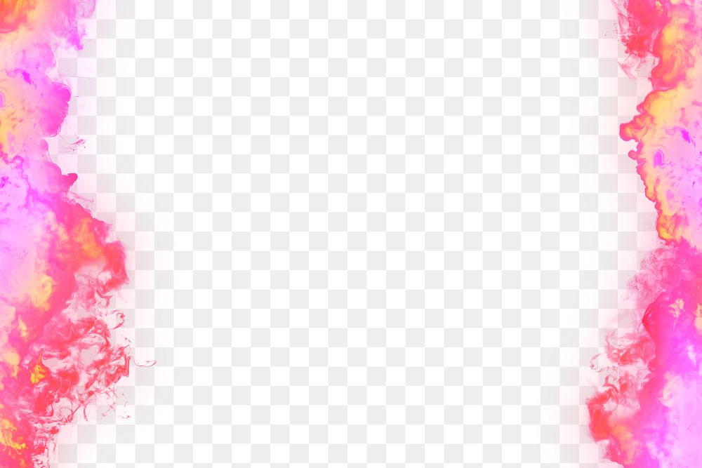 Pink png fire burning border | Free PNG - rawpixel