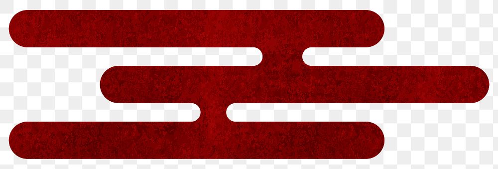 Red geometrical design element png | Free PNG Sticker - rawpixel